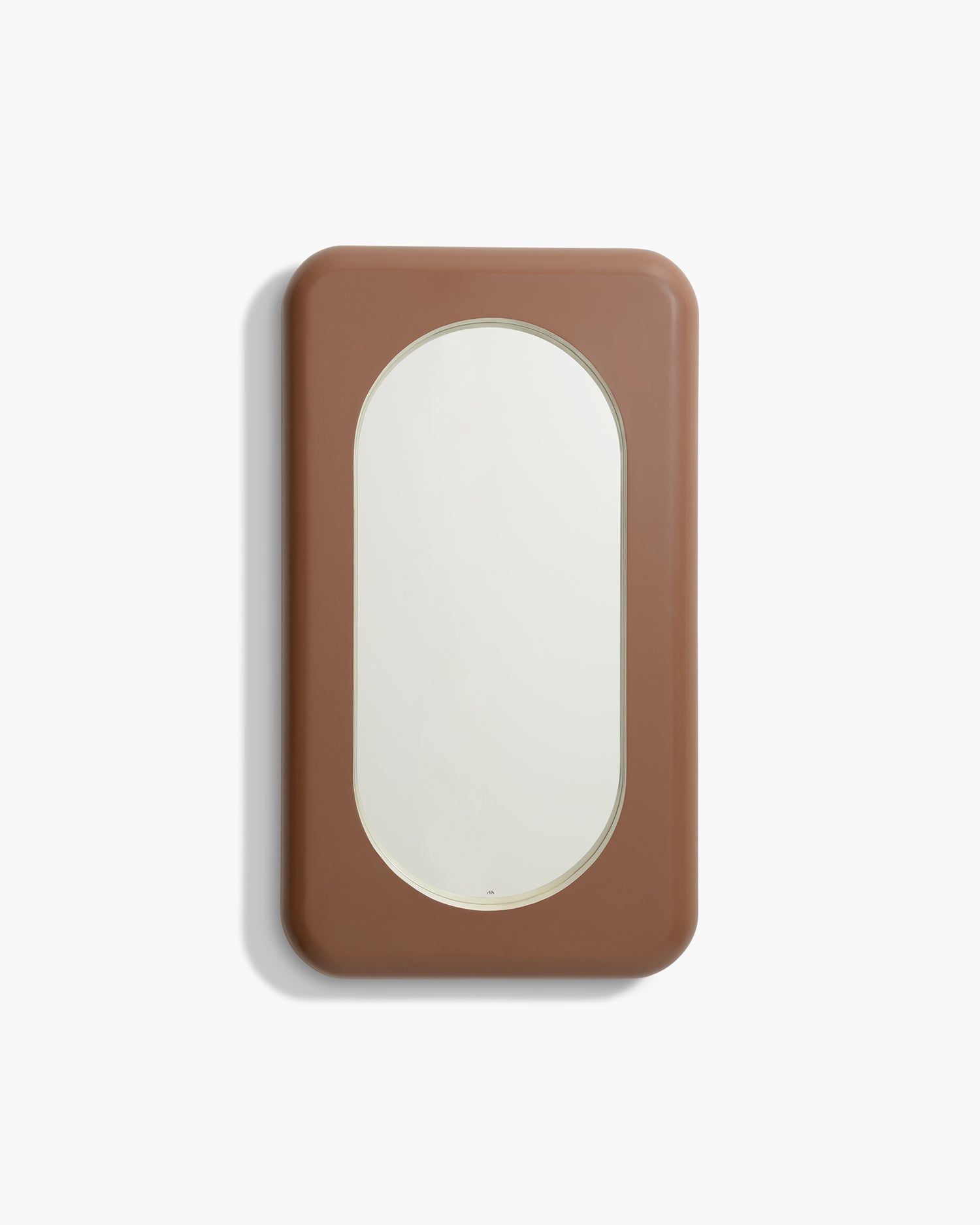 Bezel - Chocolate & Pearl – ready to hang
